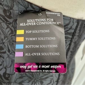 Maidenform | Intimates & Sleepwear | Maidenform Shape Wear Black Waist ...